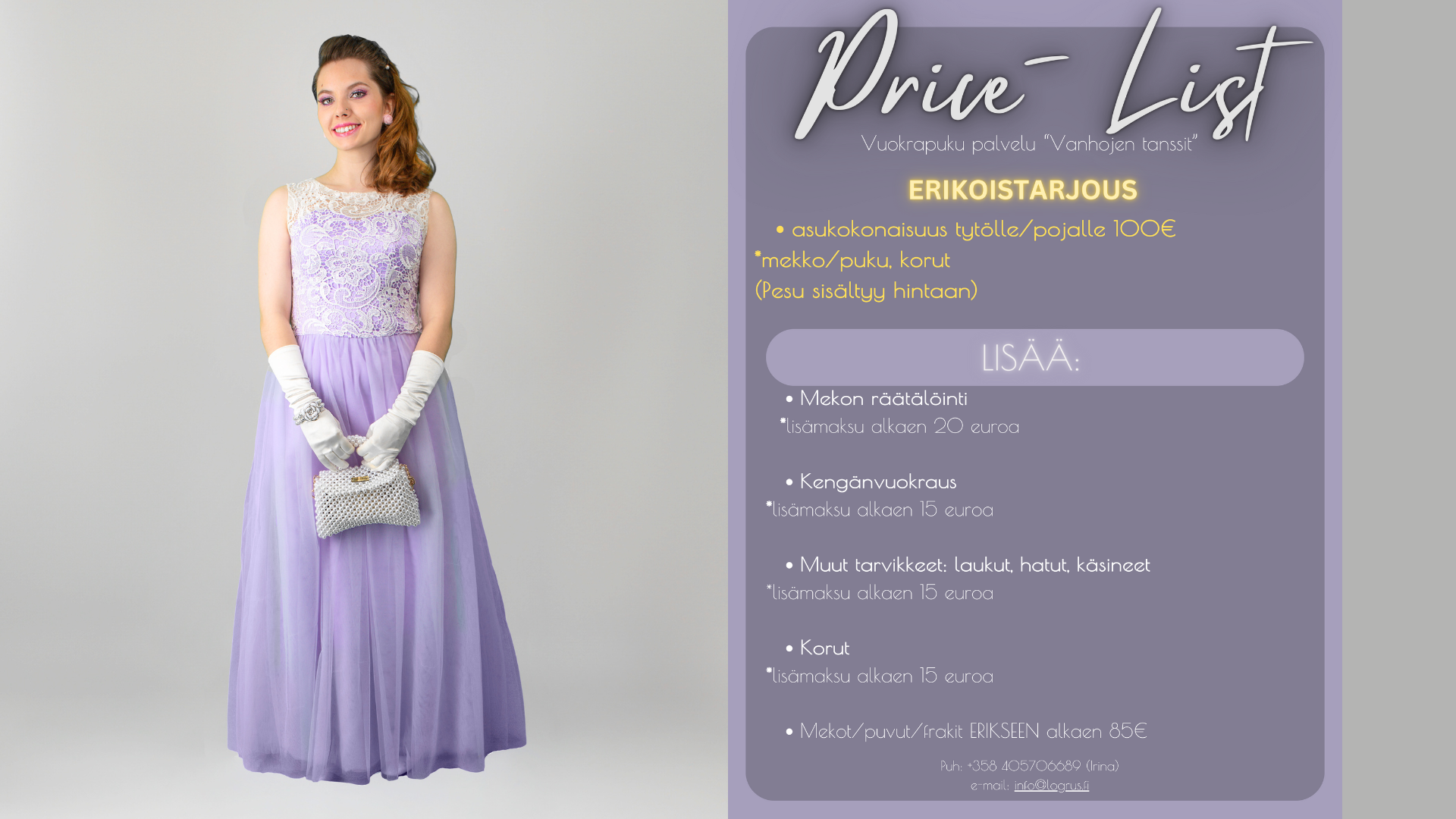 Vuokraa asu TANSSIN Helsingistä! – Logrus ry